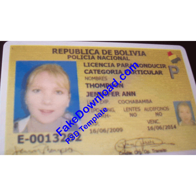 Bolivia | Fake Sample