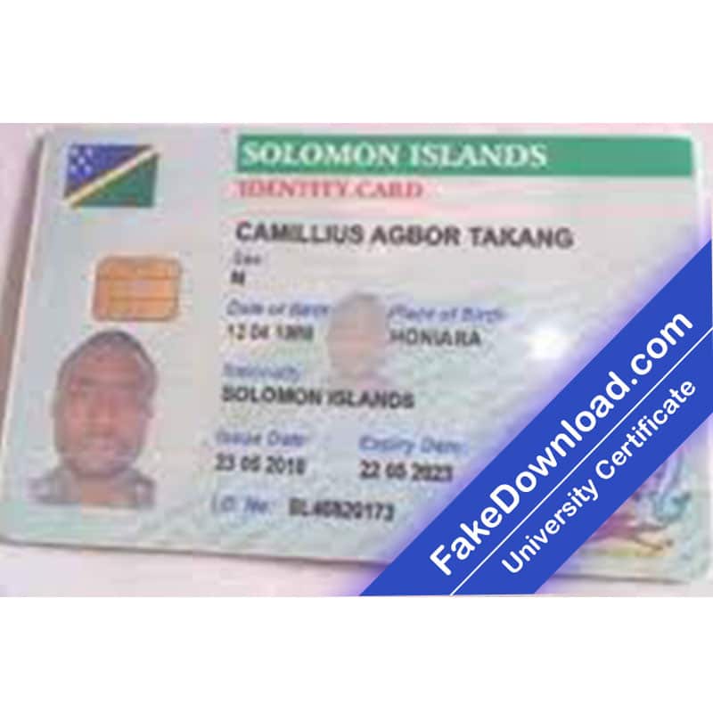 Solomon Islands | download fake | Fake Sample