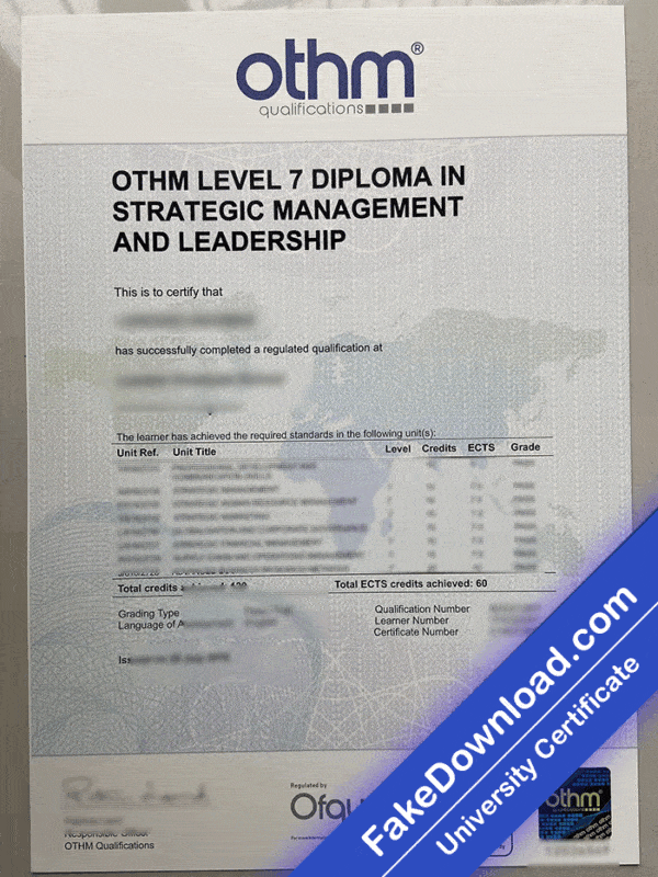 OTHM Qualifications 🚀