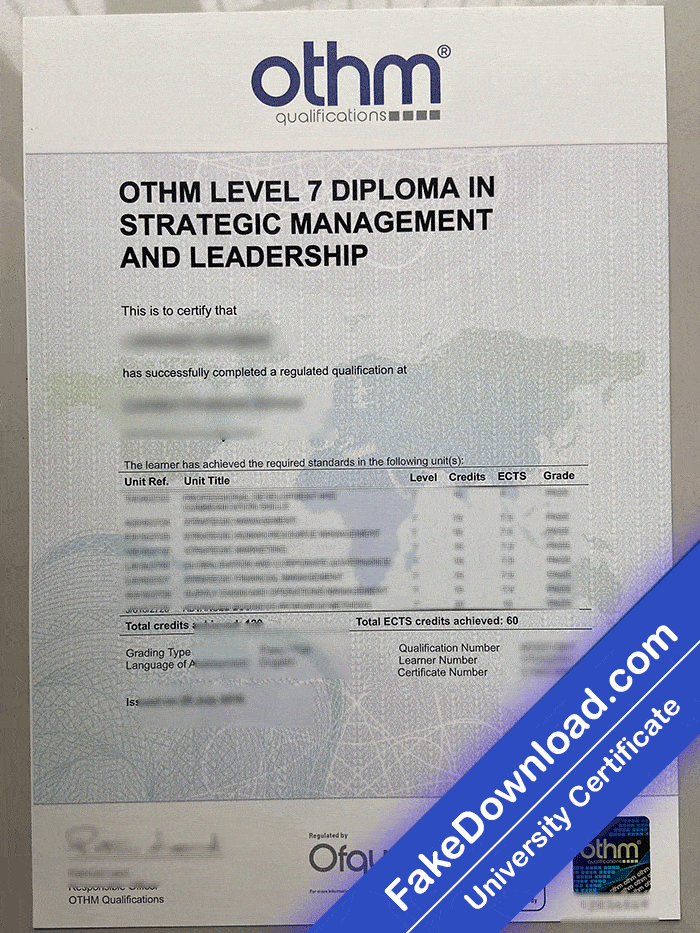 OTHM Qualifications 🚀