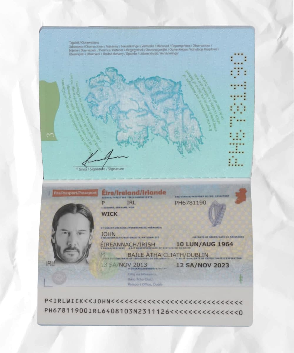 Ireland | download fake | Fake Sample