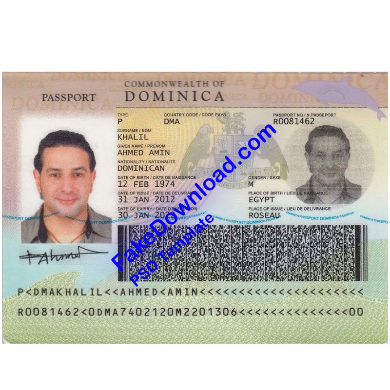 Dominica - Fake Sample