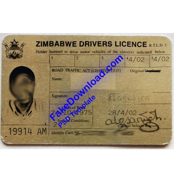Zimbabwe | download fake | Fake Sample