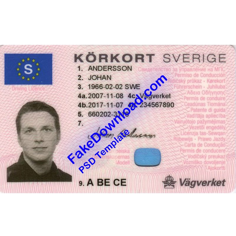 Sweden | download fake | Fake Sample