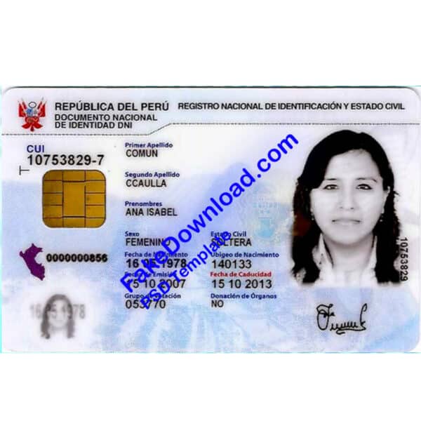 Peru | Fake Sample