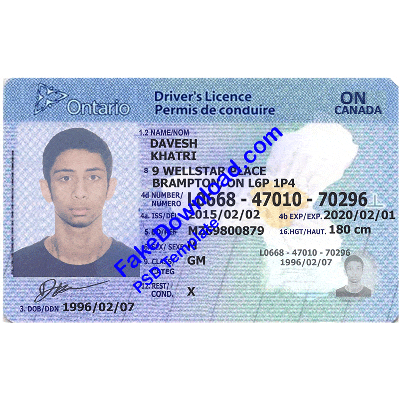 Canada | download fake | Fake Sample