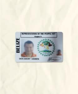 Belize National ID Card Fake Template | download fake | Fakesample