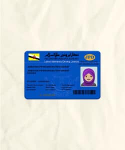 Bhutan Driver Licence Fake Template | Editable PSD/AI Download