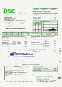 Delaware Proof Address Fake Template | download fake | Fakesample